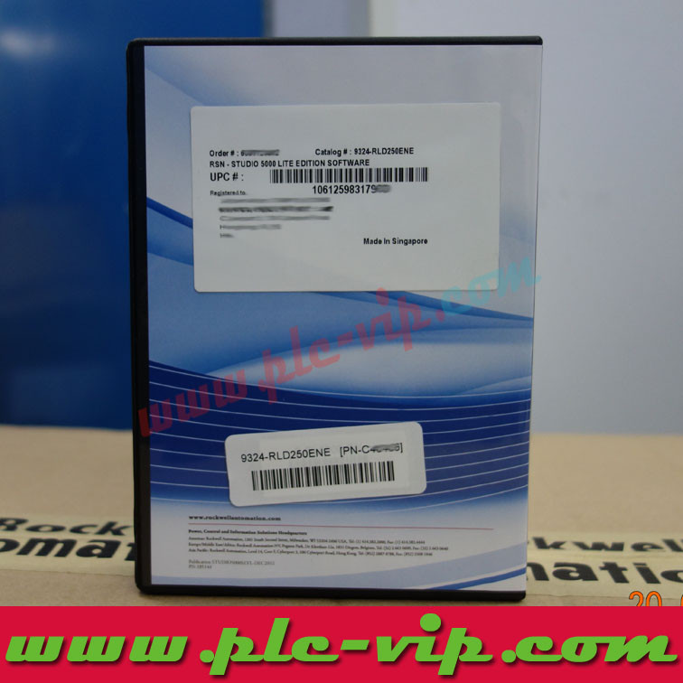 Allen Bradley Software 9324-RLD250ENE / 9324RLD250ENE